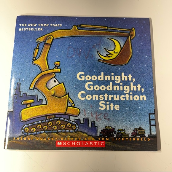 Scholastic | Toys | Goodnight Goodnight Construction Site | Poshmark